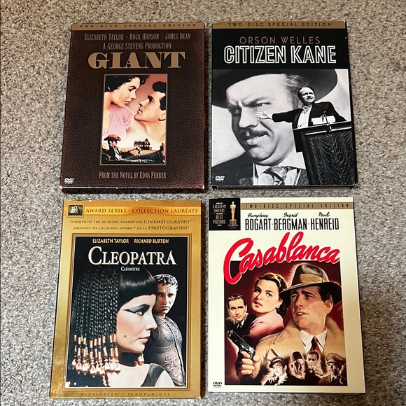 Warner Bros. | Media | Classic Movie Dvd Collection Giant Casablanca ...